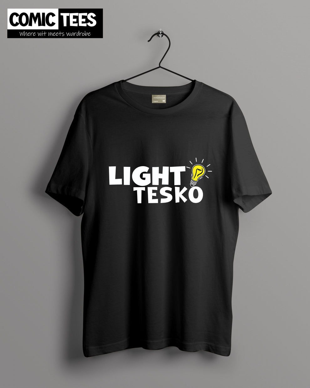 Light tesko Oversize T-Shirt – Comic Tees